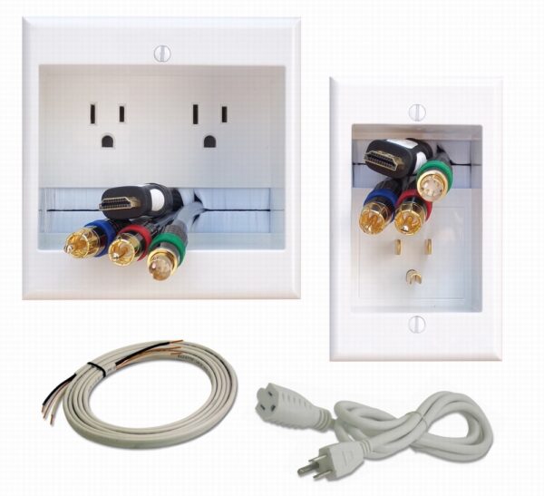 Hide TV Wires Kit ~ Model TWO-PRO ~ PowerBridge ~ In Wall Cable ...